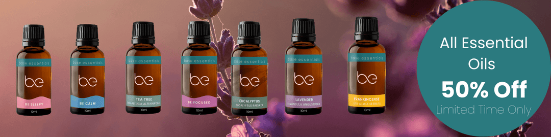 Buy 100% Pure Natural & Organic Essential Oils in | Base Essentials
